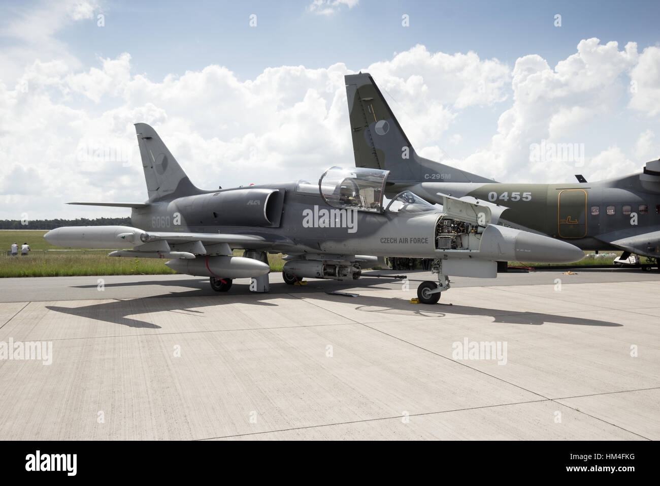 Czech Air Force Aero L-159 trainer jet Stock Photo - Alamy