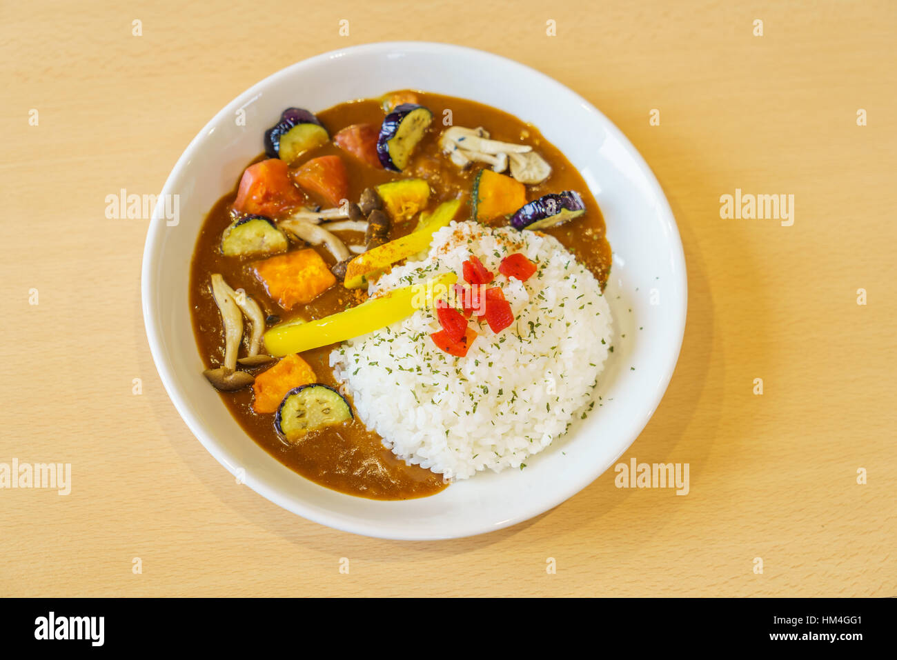 Japanese curry pickles hi-res stock photography and images - Alamy