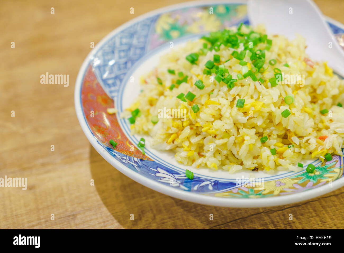Japanese style fire rice Stock Photo - Alamy