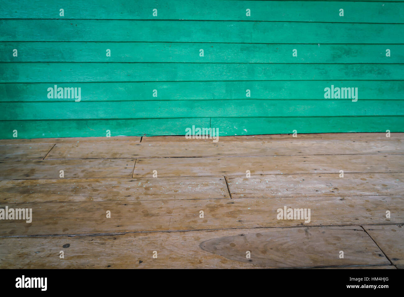 Dimensional Room with a Wood Paneled Wall and Wood Floor Stock Photo ...