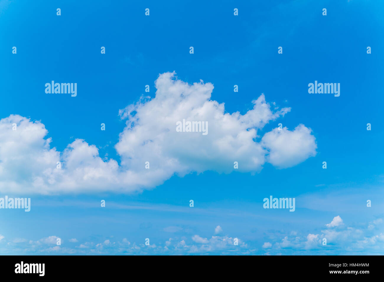 Cloud in blue sky Stock Photo - Alamy