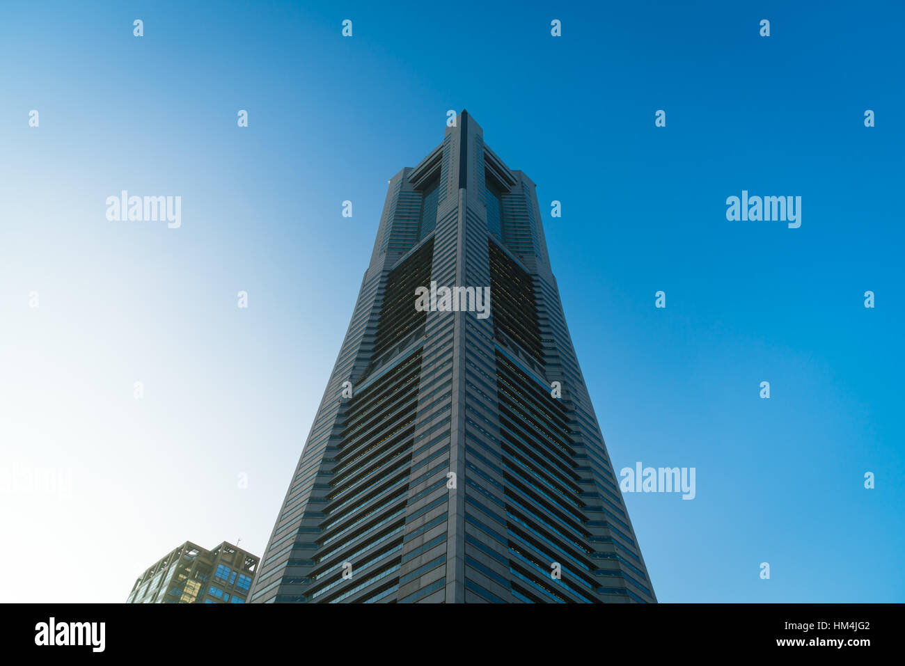 HDR image of Modern office buildings in Japan Stock Photo - Alamy