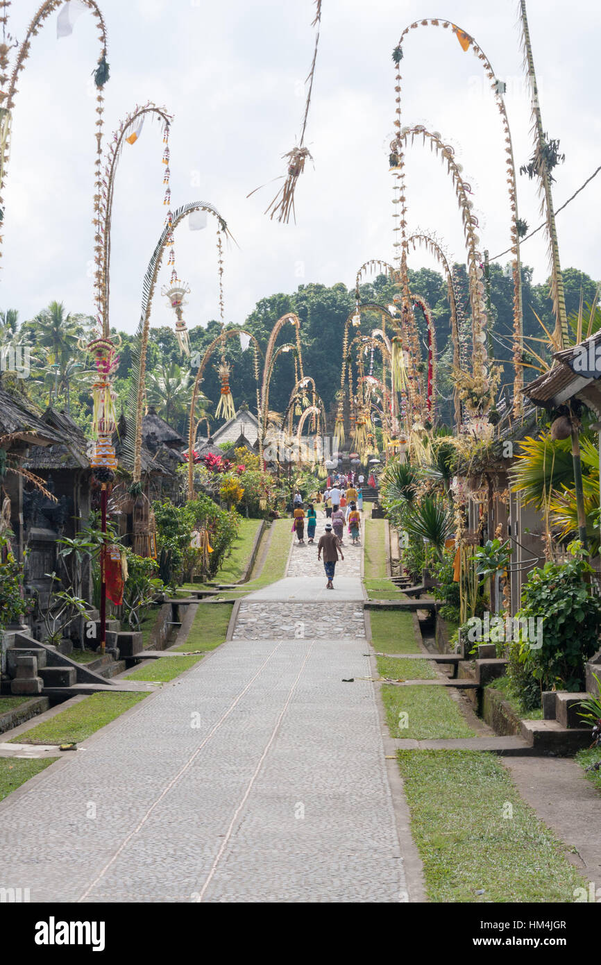 Galungan bali penjor hi-res stock photography and images - Alamy