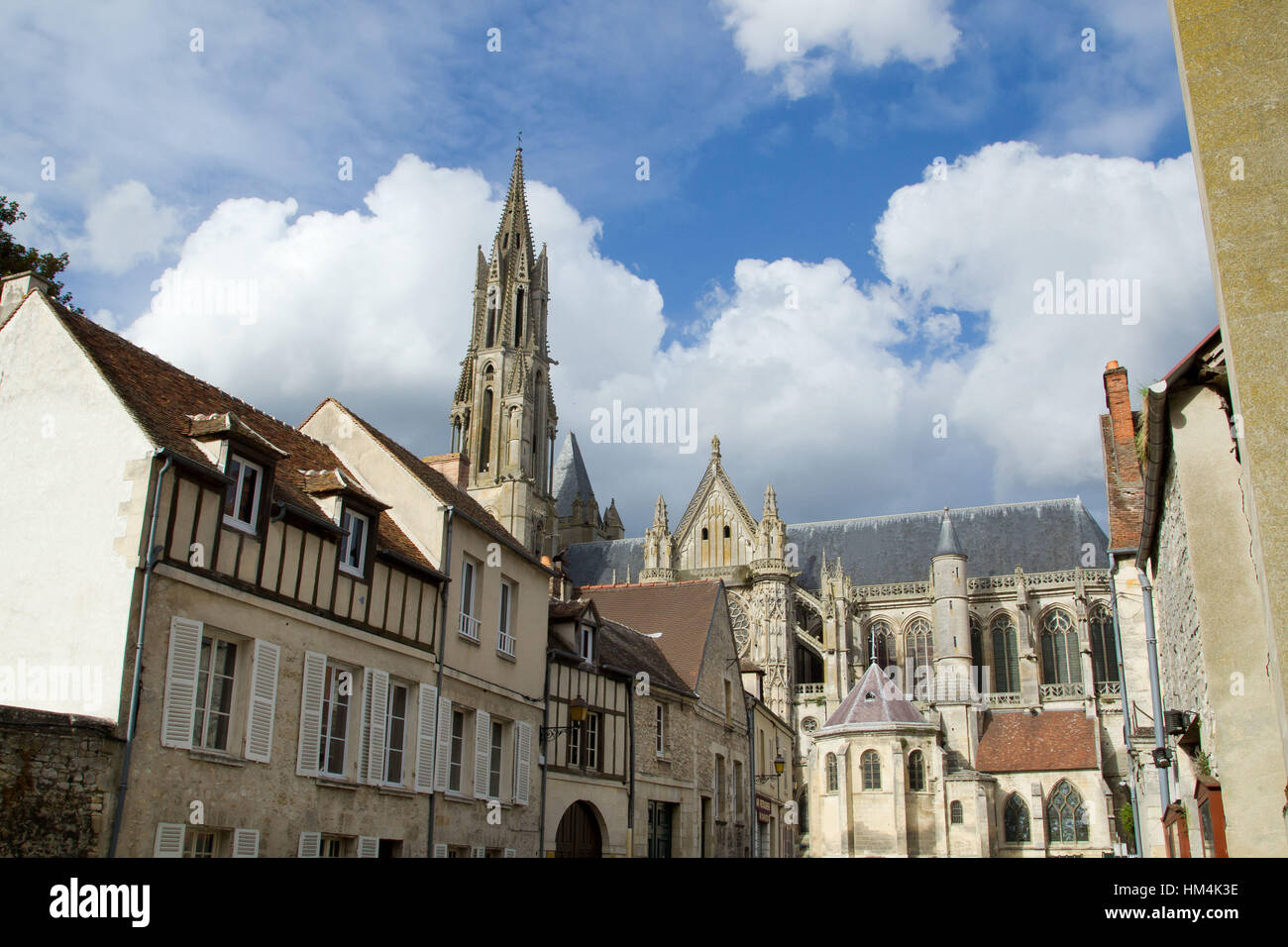 Senlis (northern France Stock Photo - Alamy