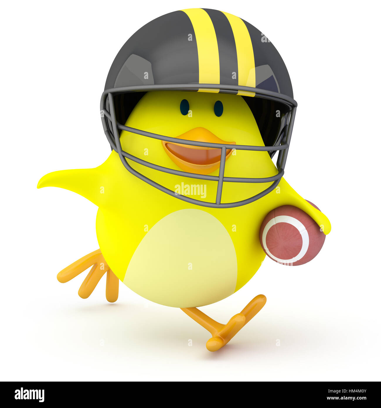 Chicken Playing Football