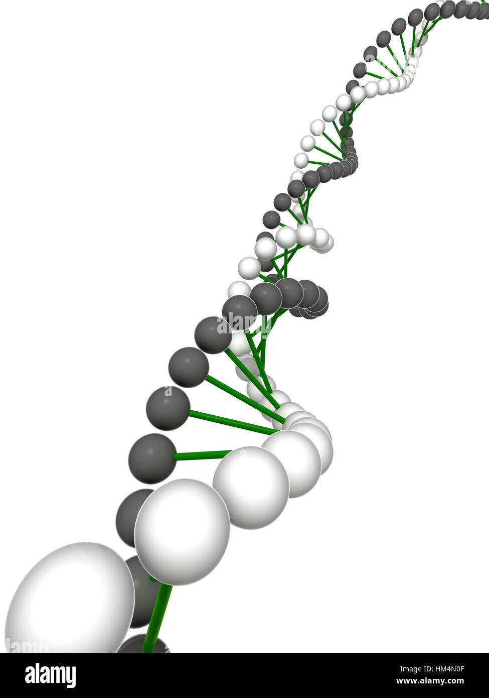 Illustration of a Dna Stock Photo - Alamy