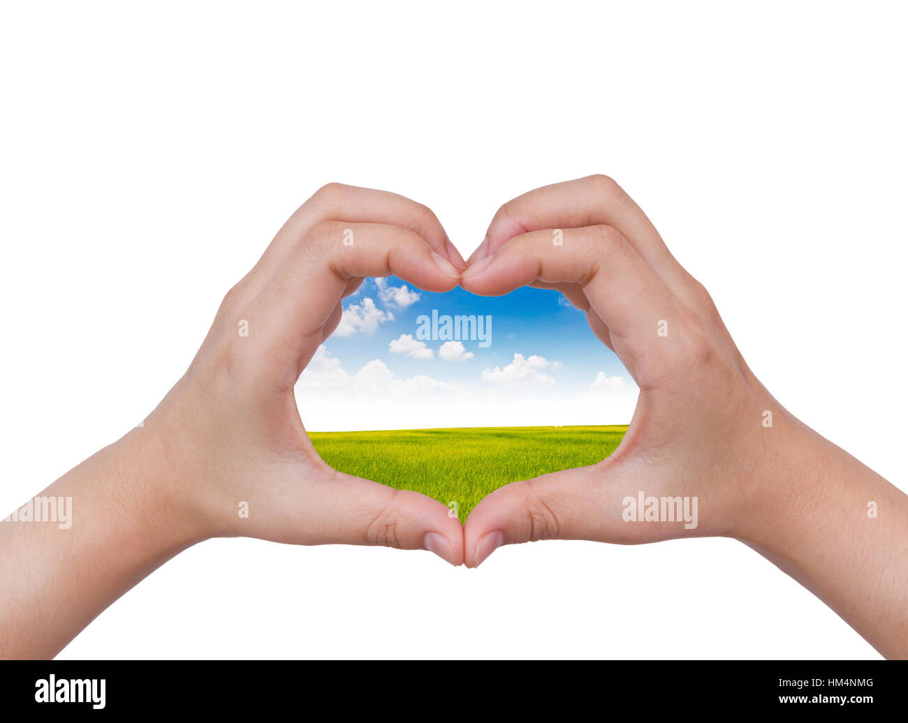 Human hand and nature concept inside Stock Photo - Alamy