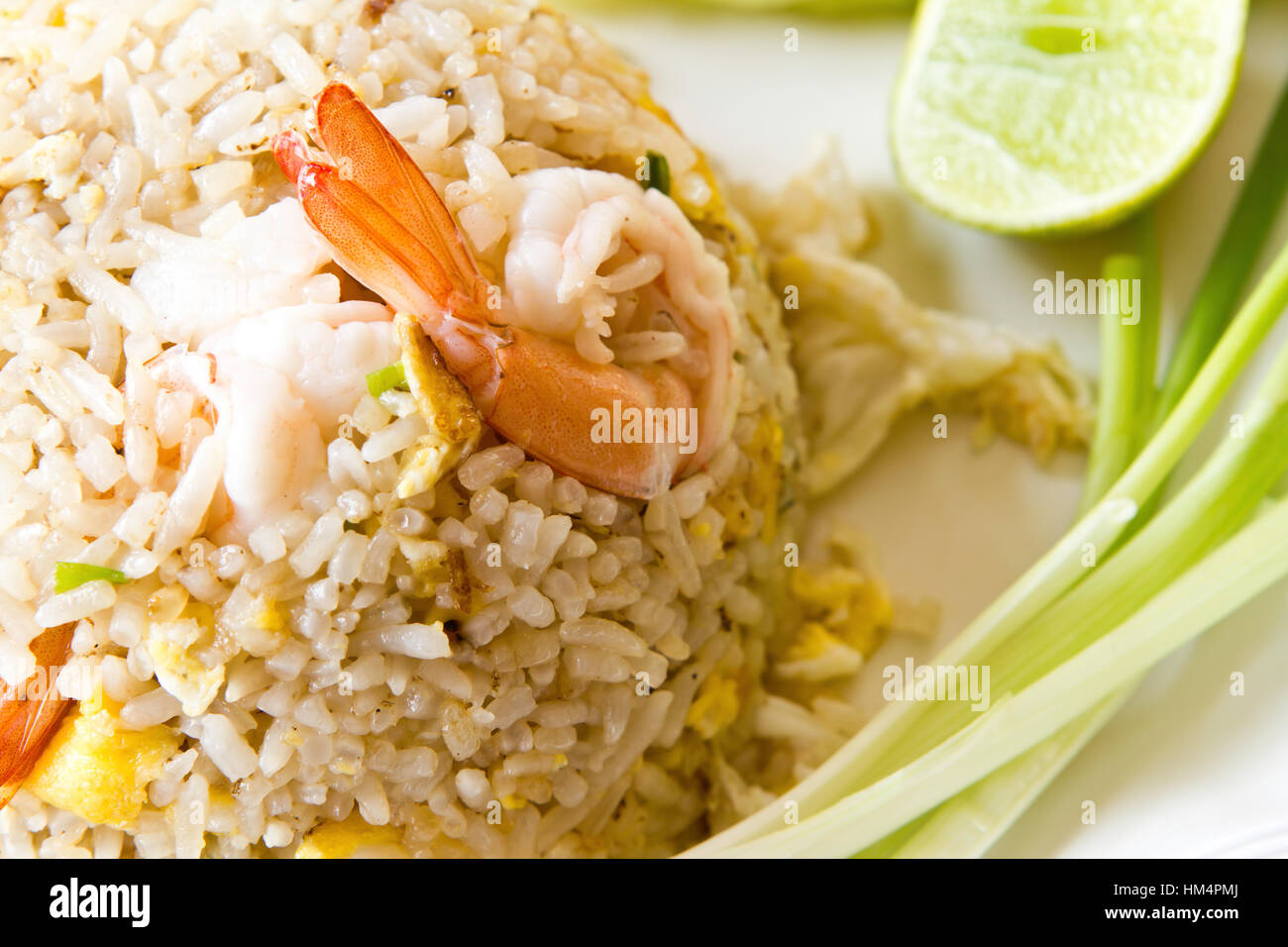 Seafood fried rice Stock Photo - Alamy