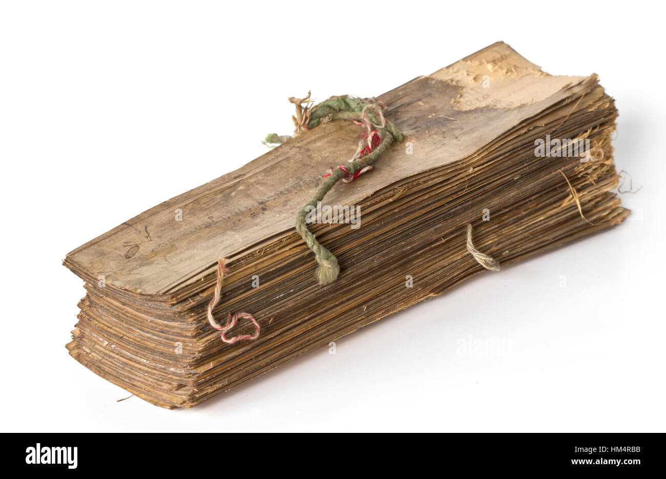 Old book (Ancient book) isolated on white background Stock Photo - Alamy