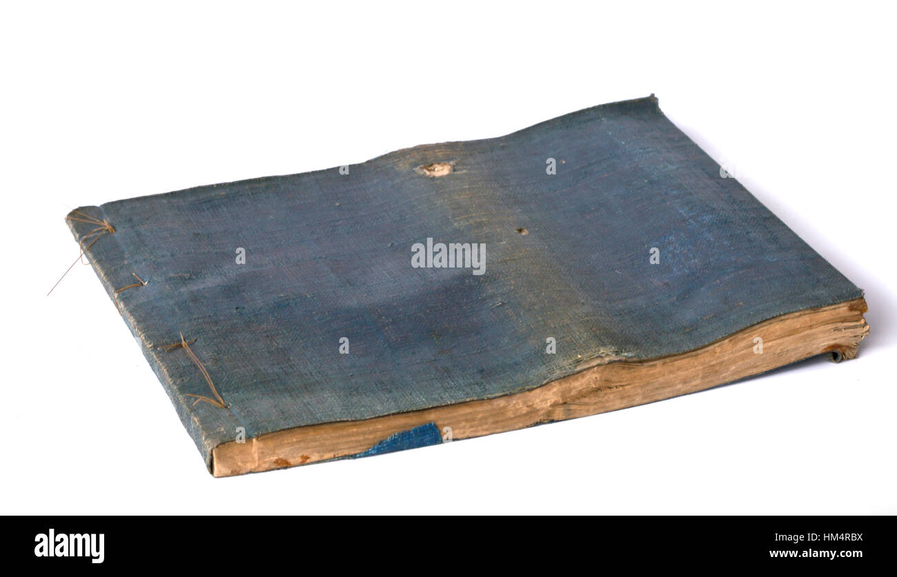 Old book (Ancient book) isolated on white background Stock Photo - Alamy