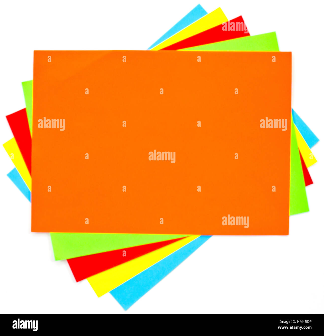 Colorful paper background set Stock Photo - Alamy
