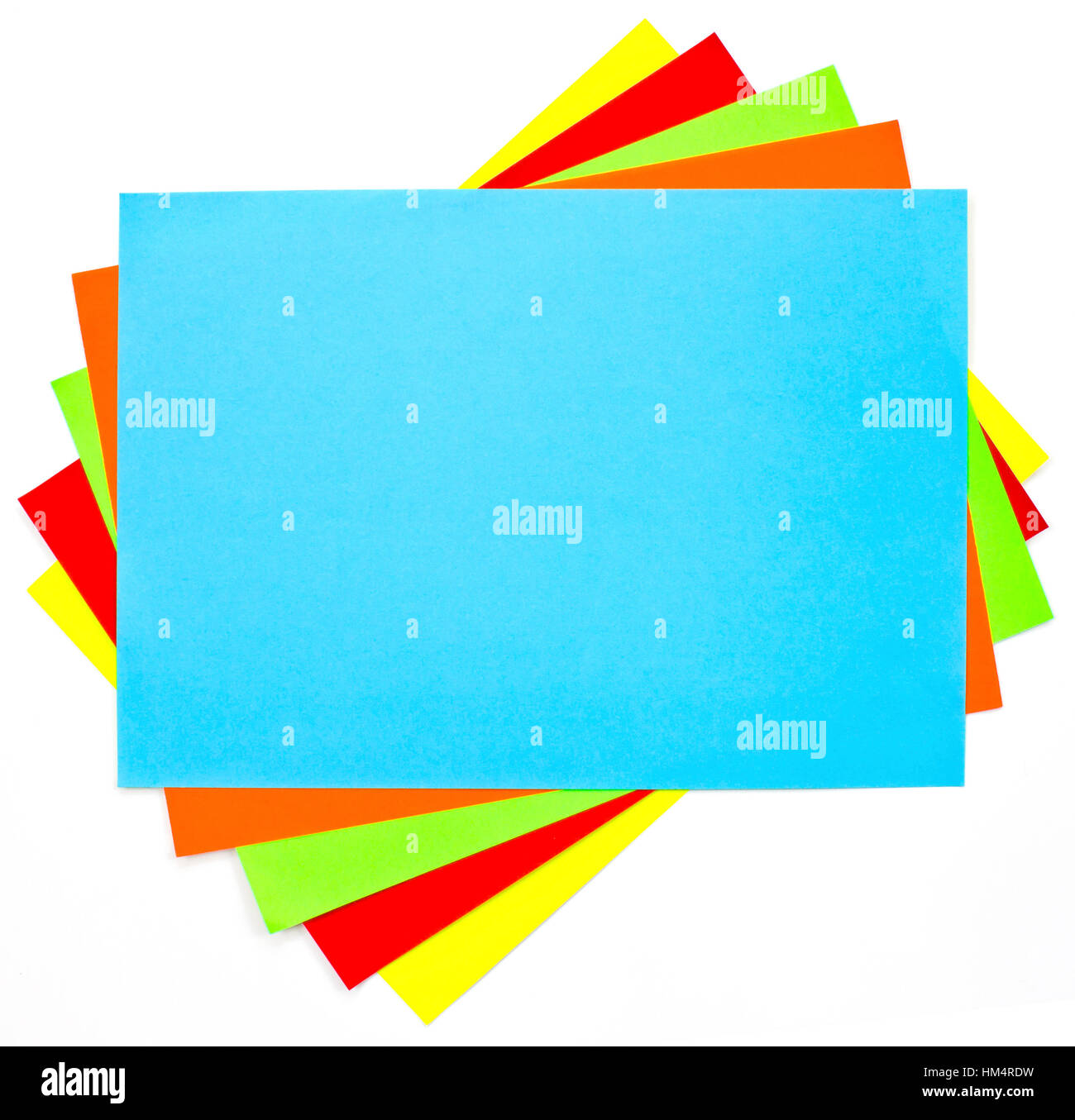 Colorful paper background set Stock Photo - Alamy
