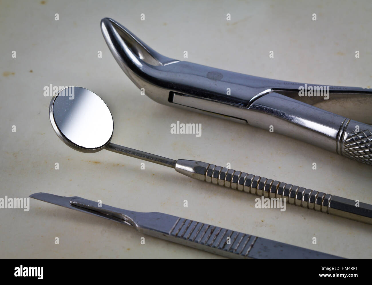 Vintage dental tools hi-res stock photography and images - Alamy