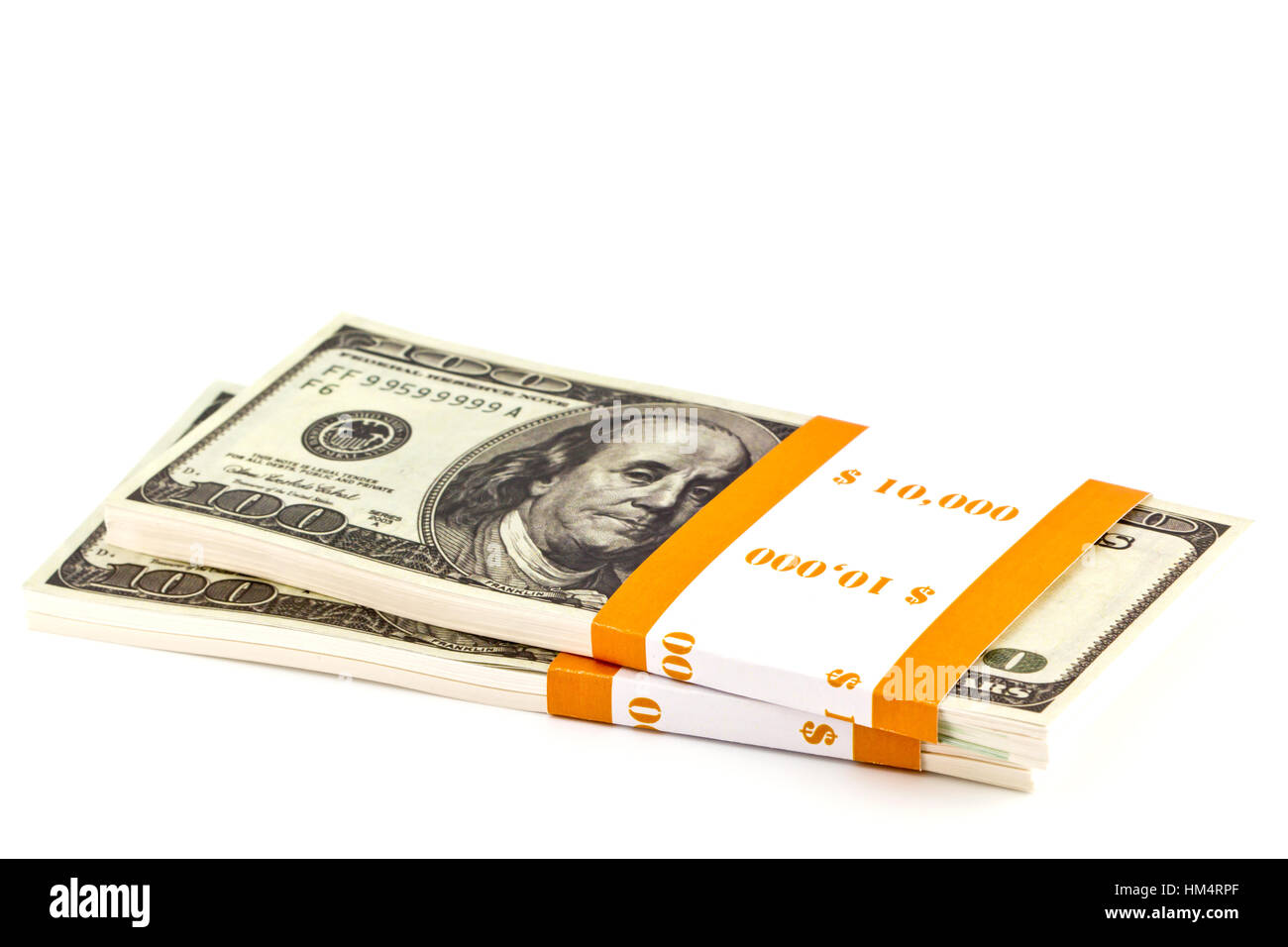 Dollar stacks hi-res stock photography and images - Alamy