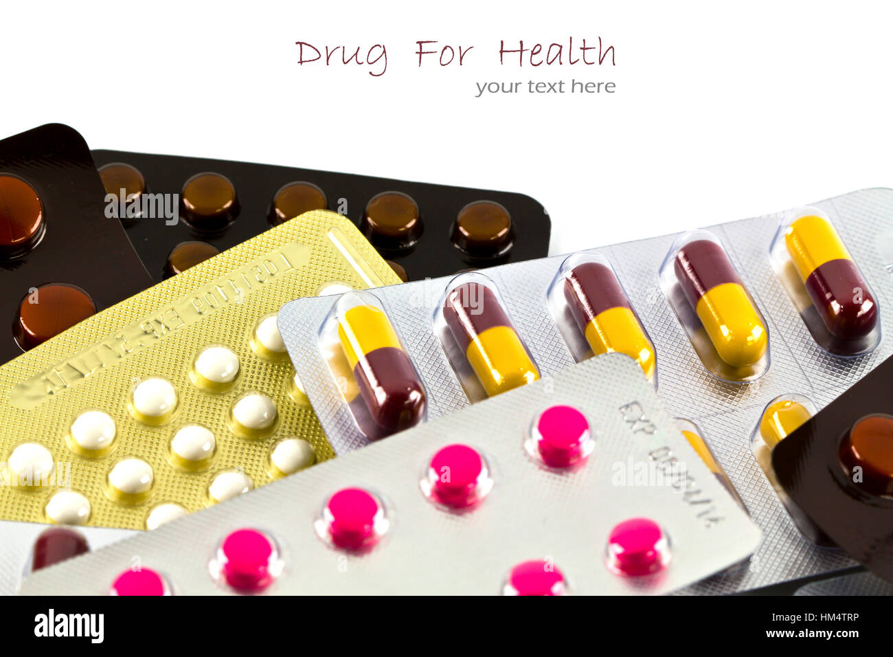 Packaging of medicines. (Tablets & Pills Stock Photo - Alamy