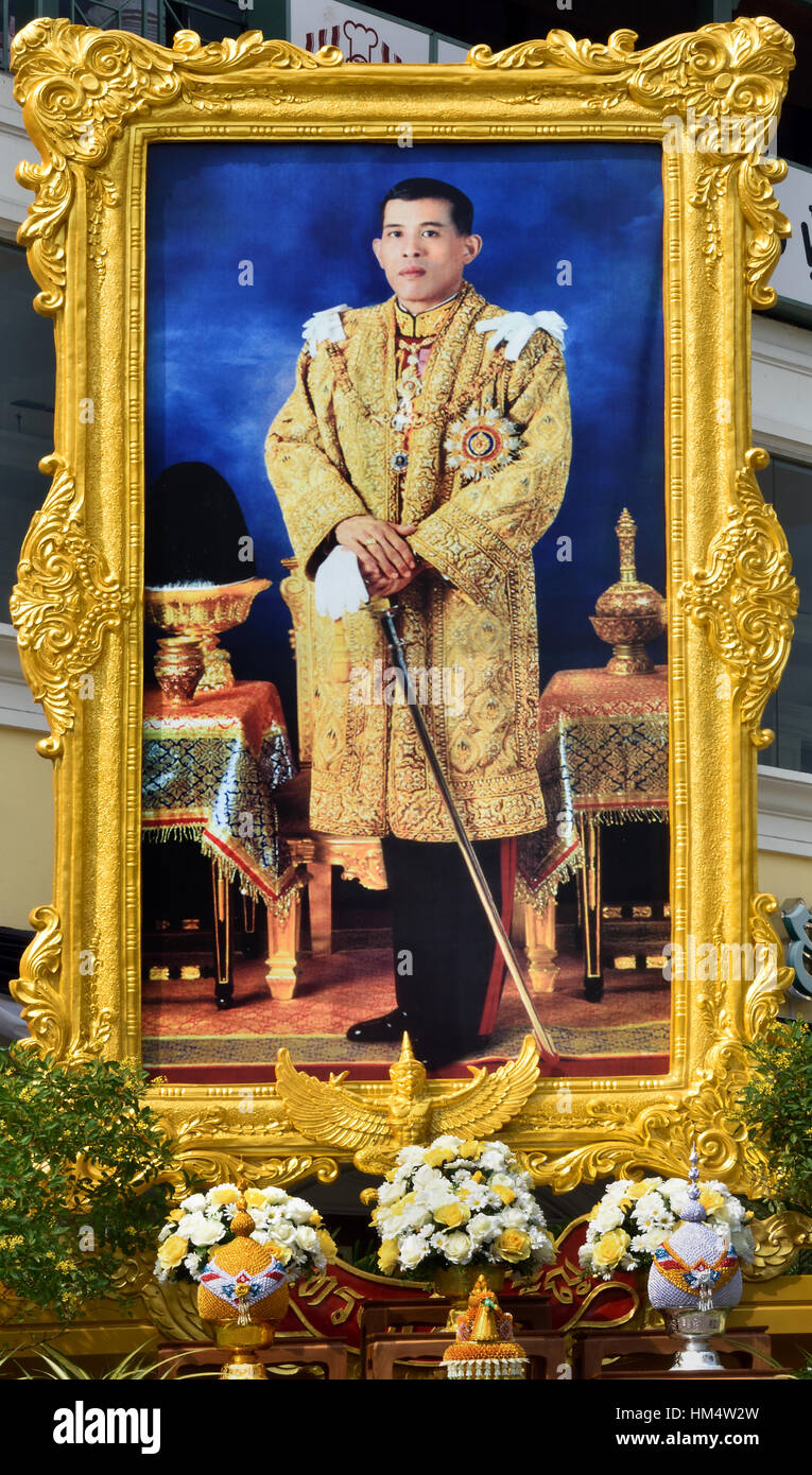Thai king maha vajiralongkorn bodindradebayavarangkun hi-res stock ...