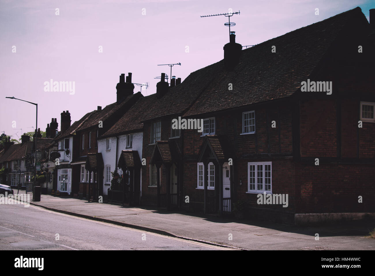 BEACONSFIELD, ENGLAND - JUNE 2016: The old town of Beaconfield dating ...