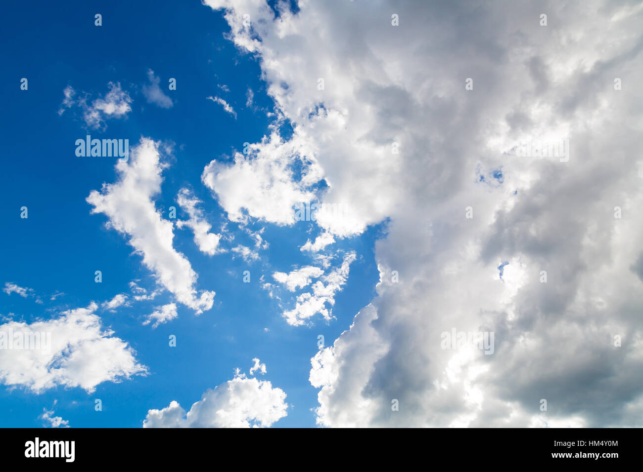 Cloud in blue sky Stock Photo - Alamy