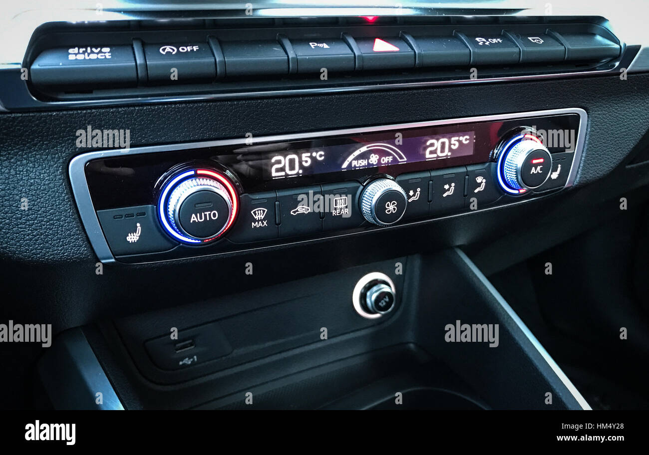 Car interior control panel knobs hi-res stock photography and images ...