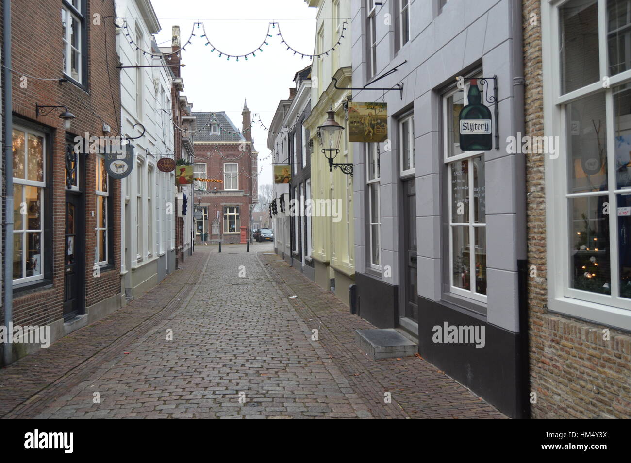 Historical Street Scene, Heusden, Netherlands Stock Photo - Alamy