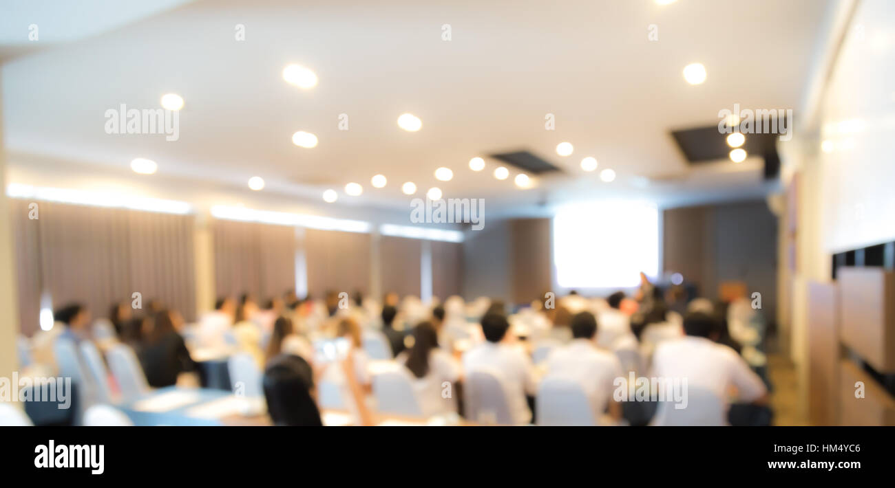 Abstract blur Business Conference and Presentation Stock Photo - Alamy