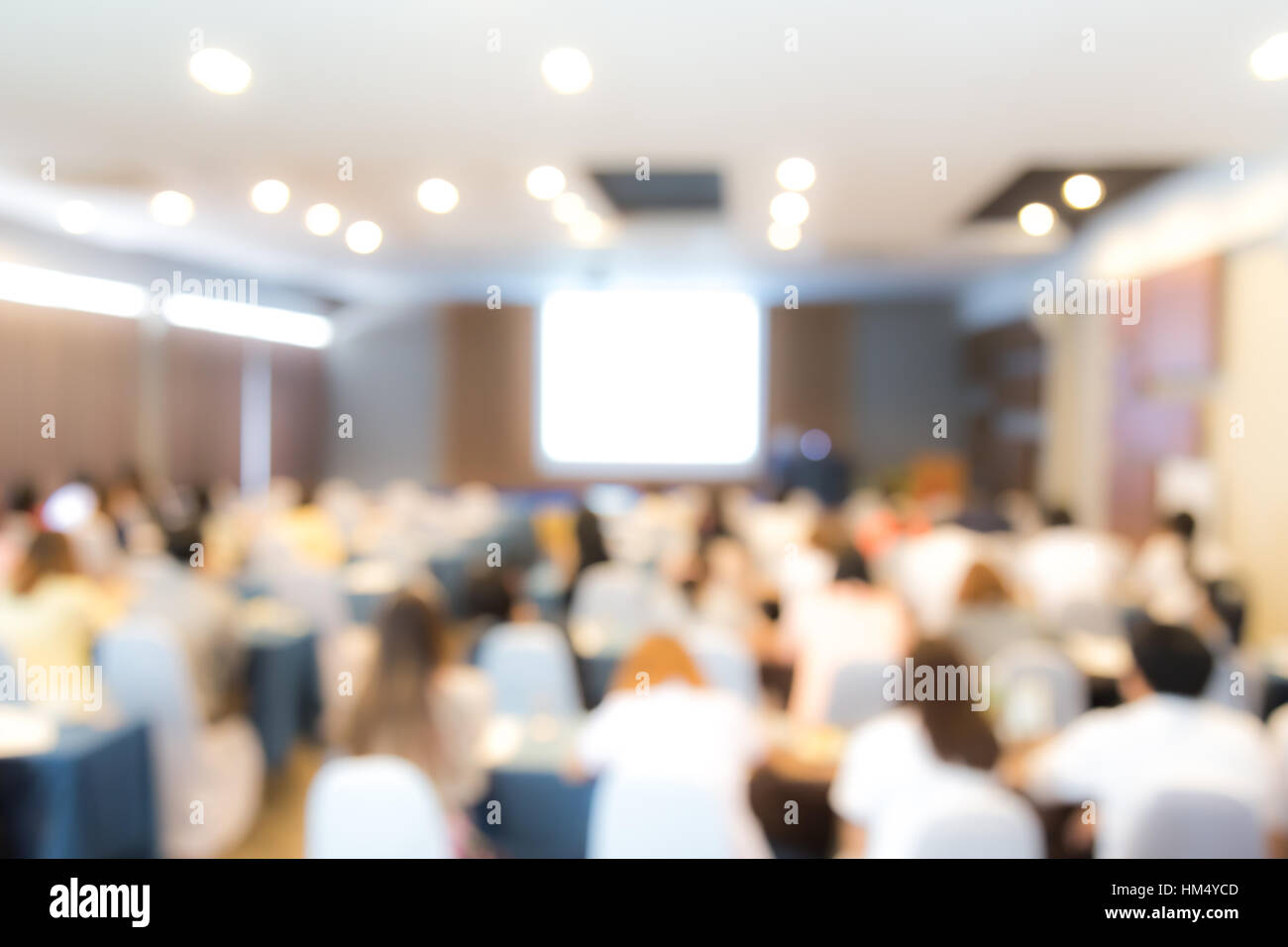 Abstract blur Business Conference and Presentation Stock Photo - Alamy