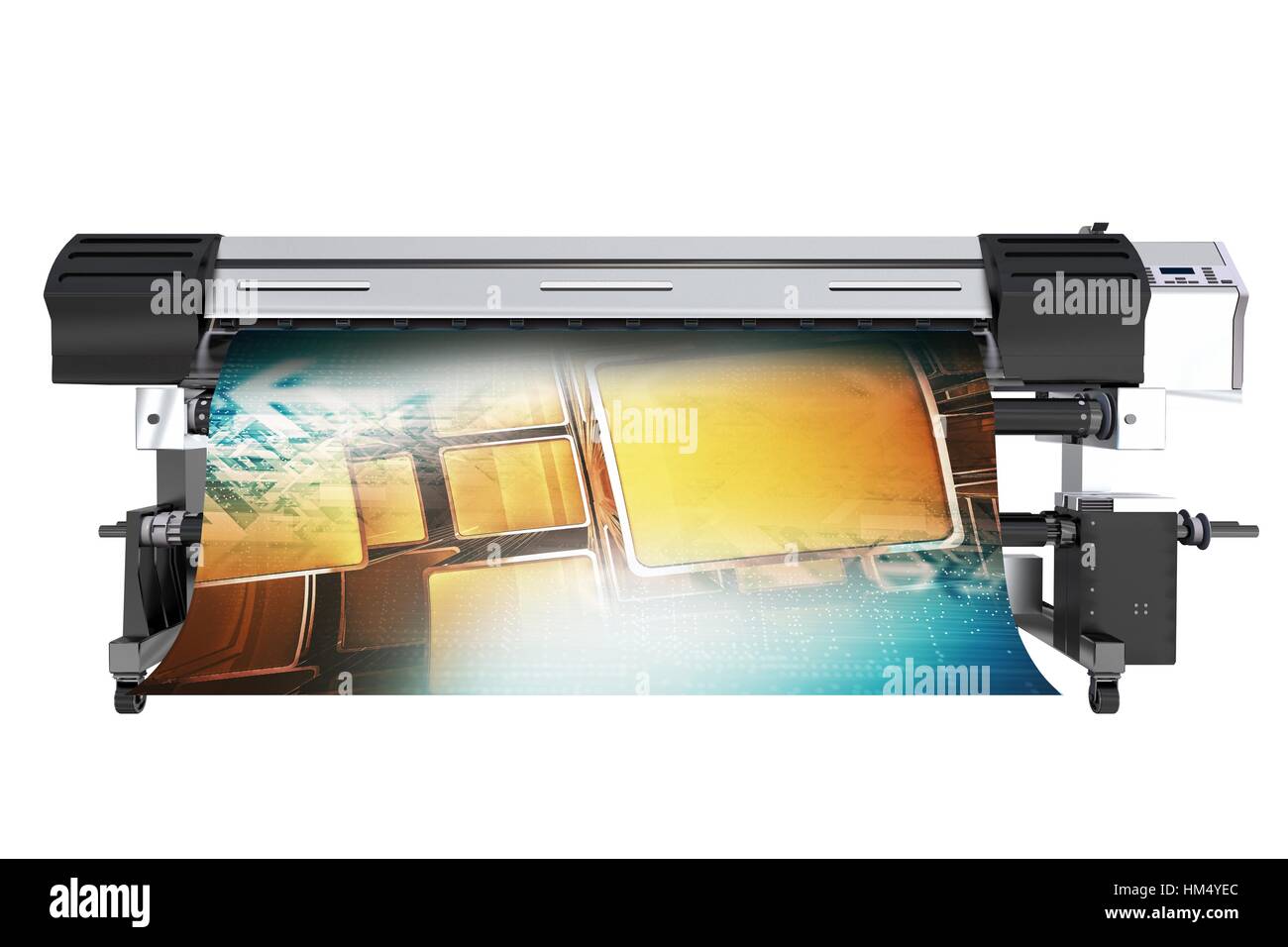 Solvent printing Cut Out Stock Images & Pictures - Alamy