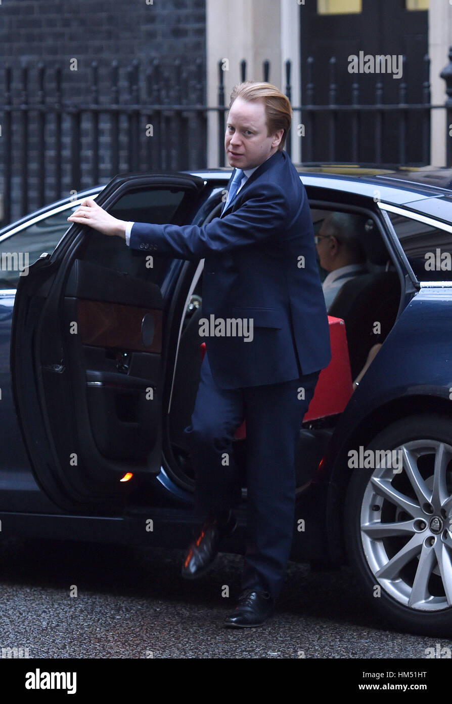 Minister for the Cabinet Office Ben Gummer arriving for a Cabinet ...
