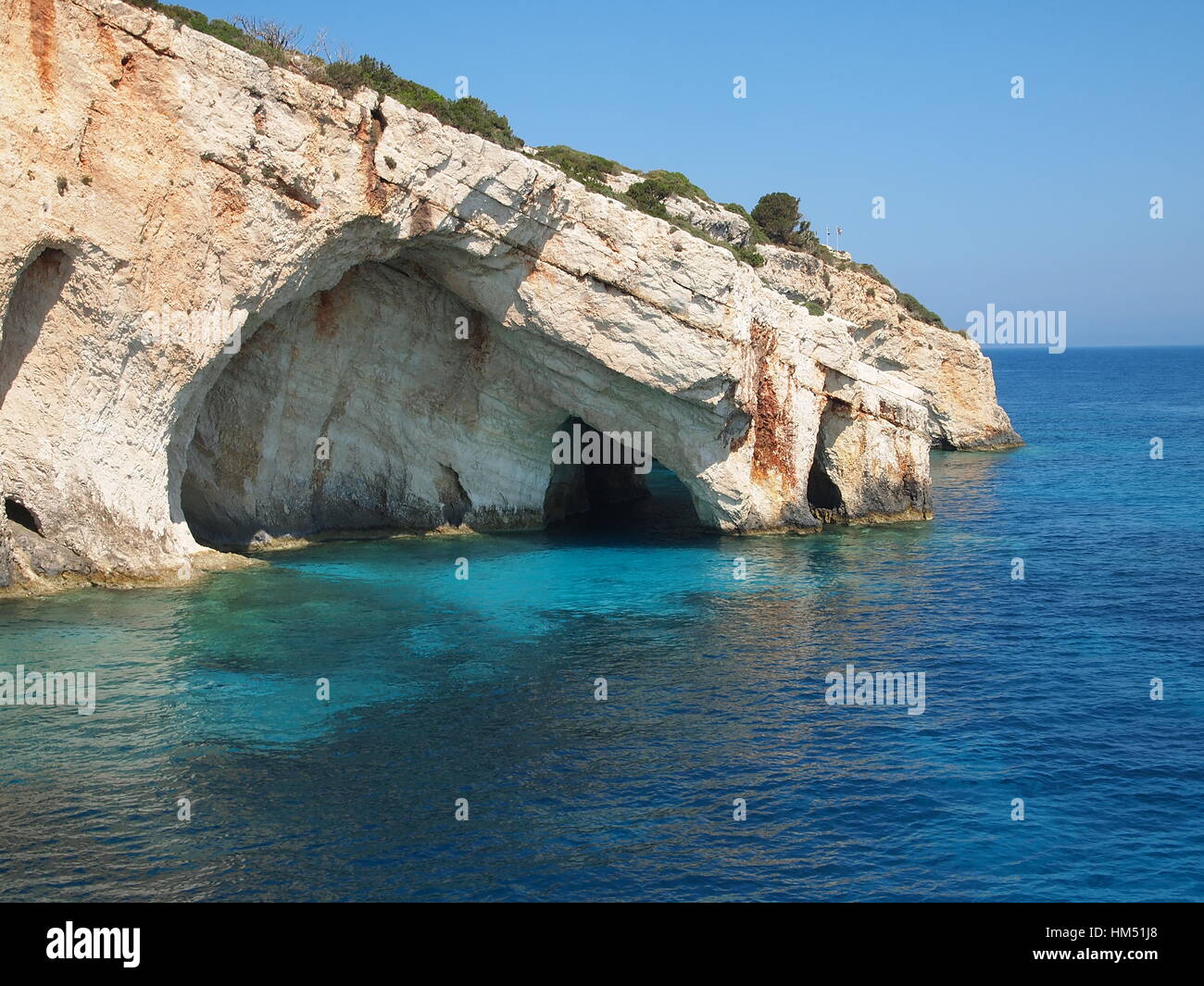 A trip around Zakynthos island. Lots of cliffs, rocks, stones and pure ...