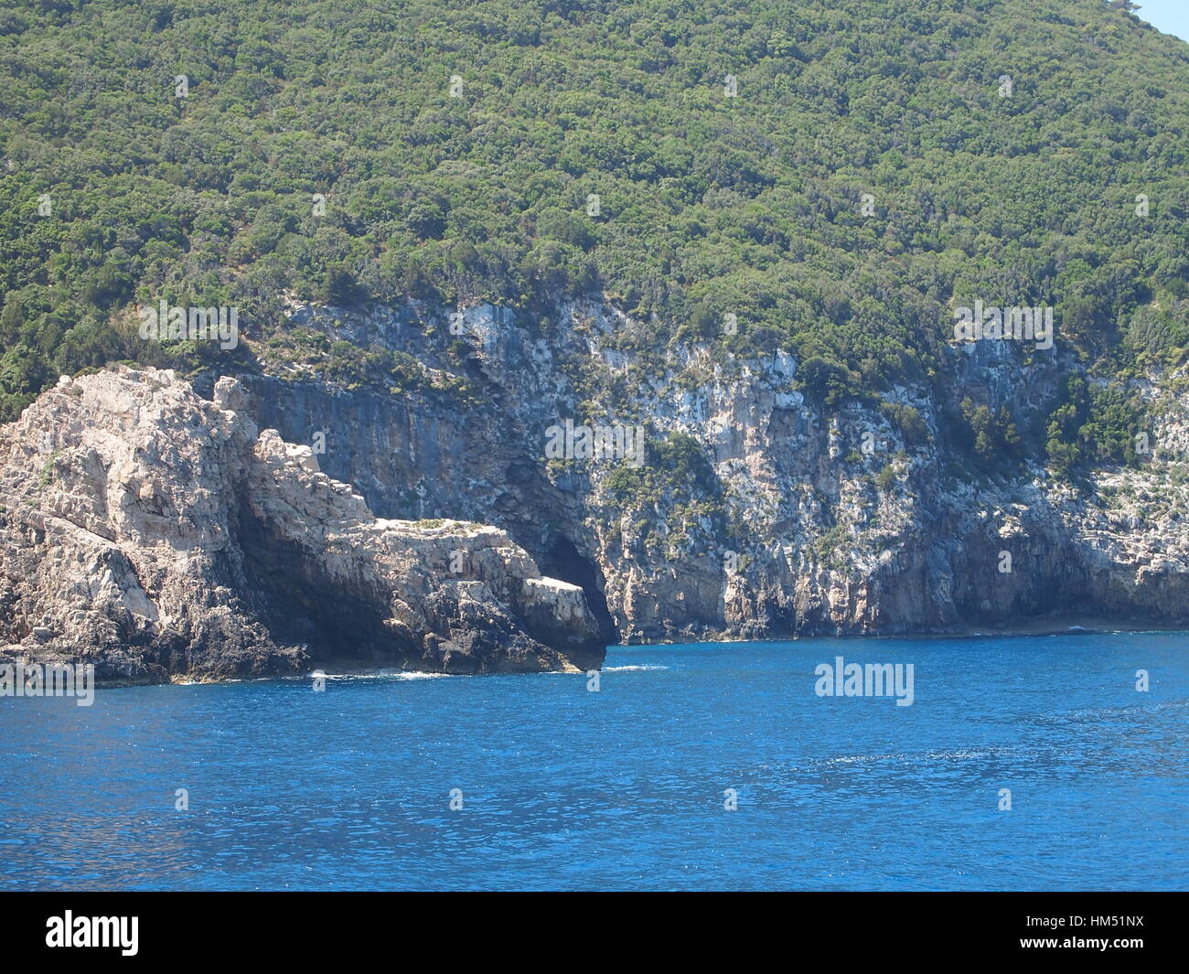 A trip around Zakynthos island. Lots of cliffs, rocks, stones and pure ...
