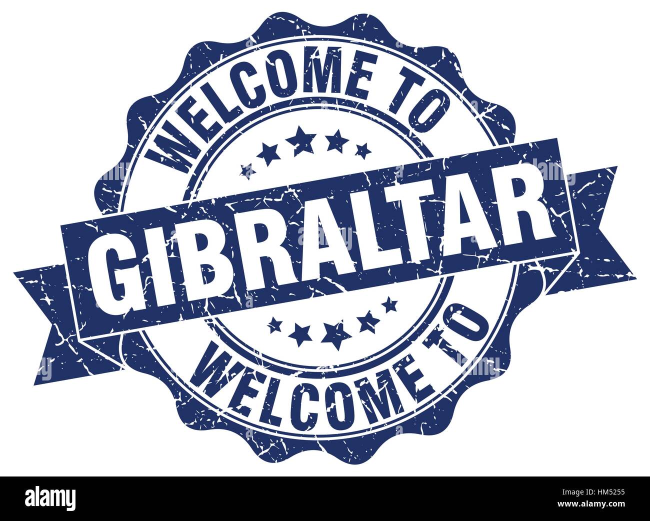Welcome to gibraltar sign Stock Vector Images - Alamy
