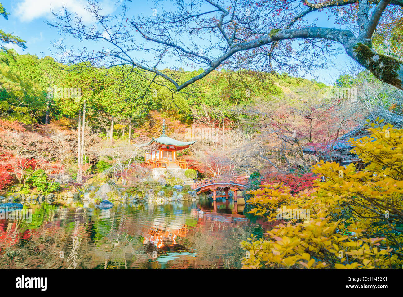 Daigo-ji temple in autumn, Kyoto, Japan Stock Photo - Alamy