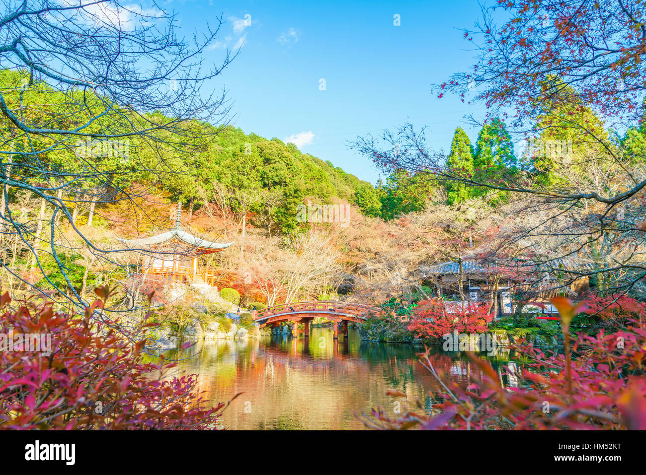Daigo-ji temple in autumn, Kyoto, Japan Stock Photo - Alamy