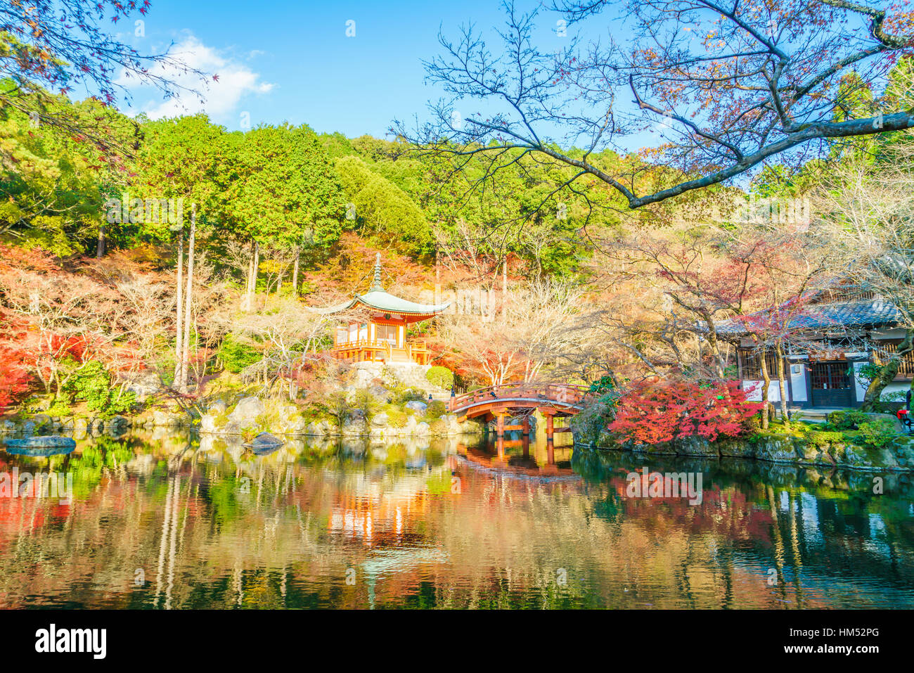 Daigo-ji temple in autumn, Kyoto, Japan Stock Photo - Alamy