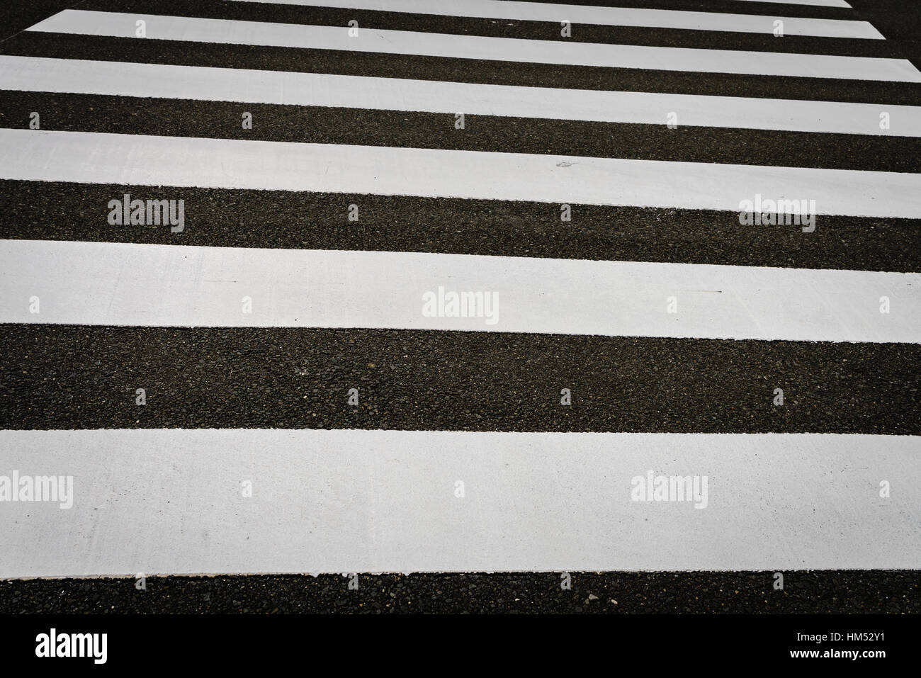 Zebra crossing road Stock Photo - Alamy