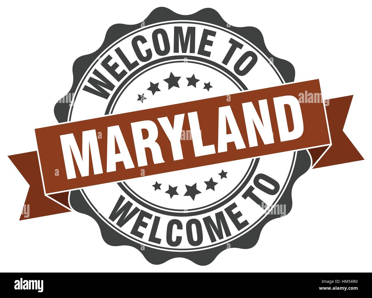 Welcome to maryland sign Stock Vector Images - Alamy