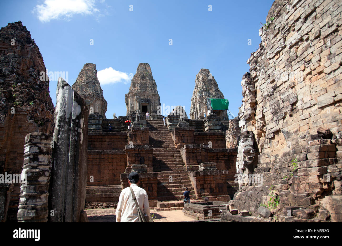 Pre Rup Temple in Angkor Area of Cambodia Stock Photo - Alamy