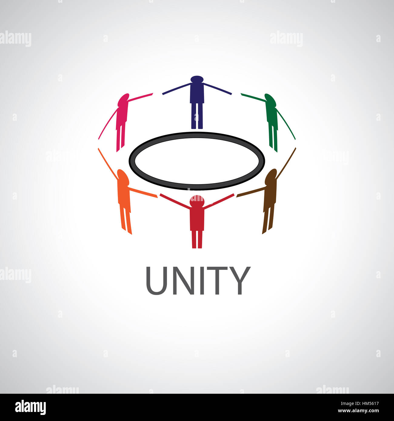 Brotherhood and unity-colorful persons holding hands together Stock ...