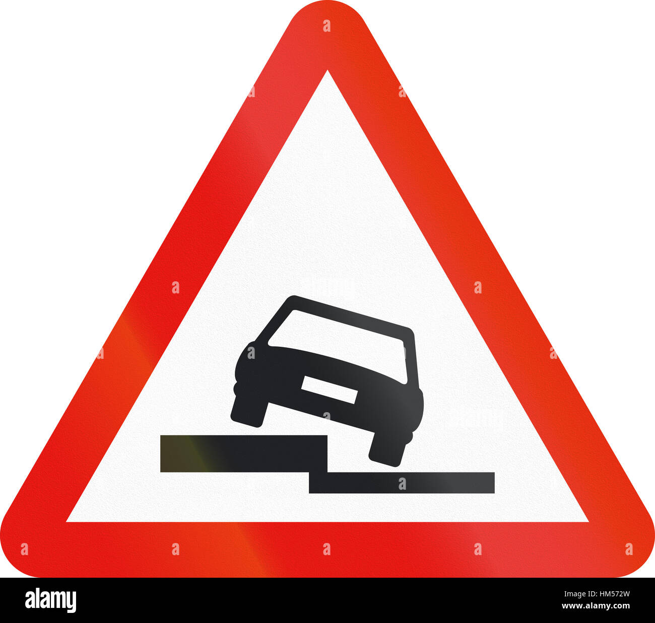 Uneven pavement sign hi-res stock photography and images - Alamy