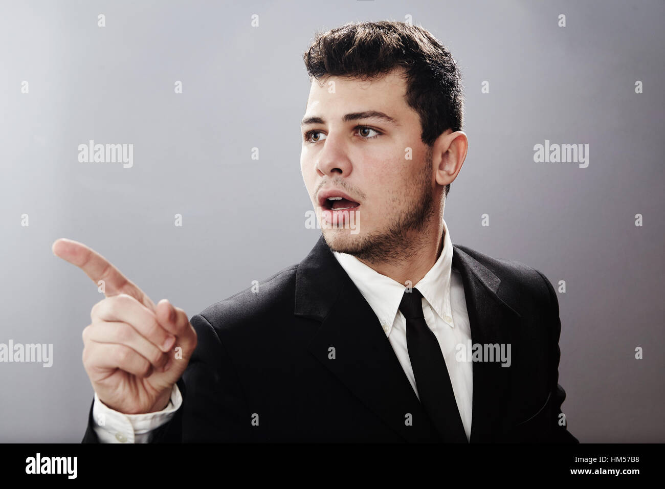young business man Stock Photo - Alamy