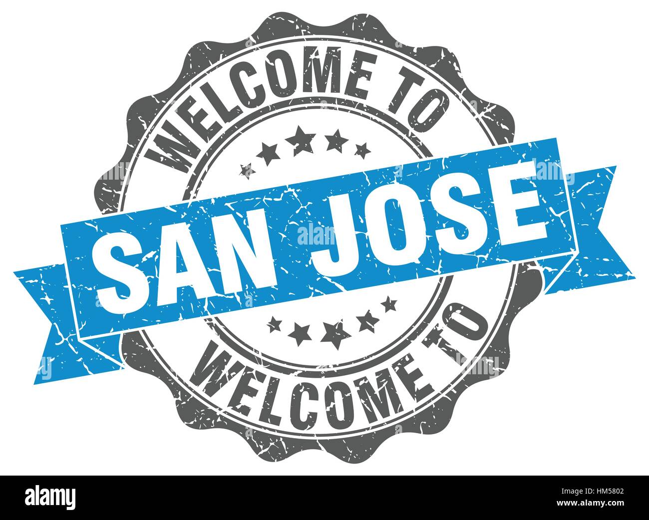 Welcome san jose blue hi-res stock photography and images - Alamy