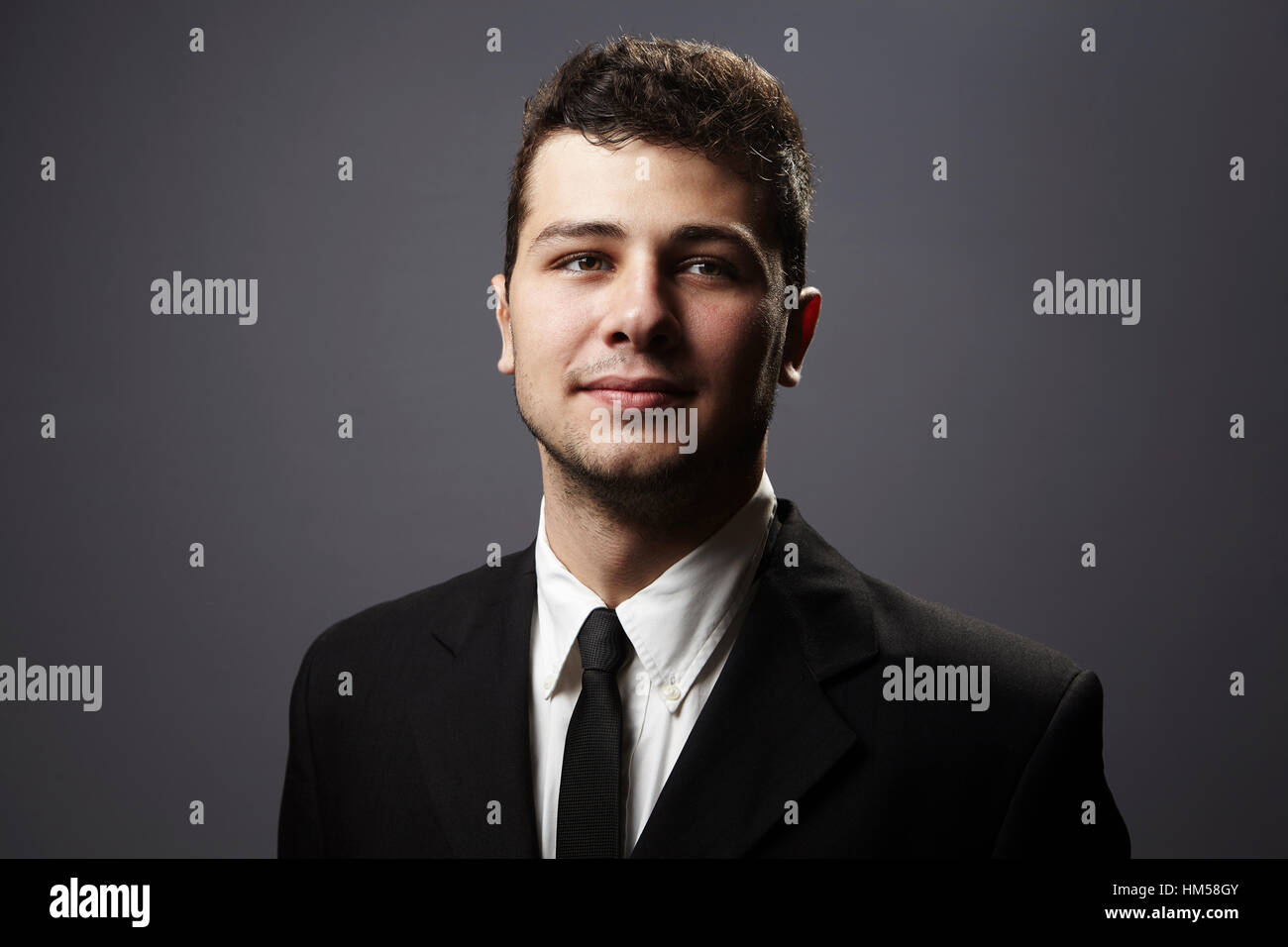 young business man Stock Photo - Alamy