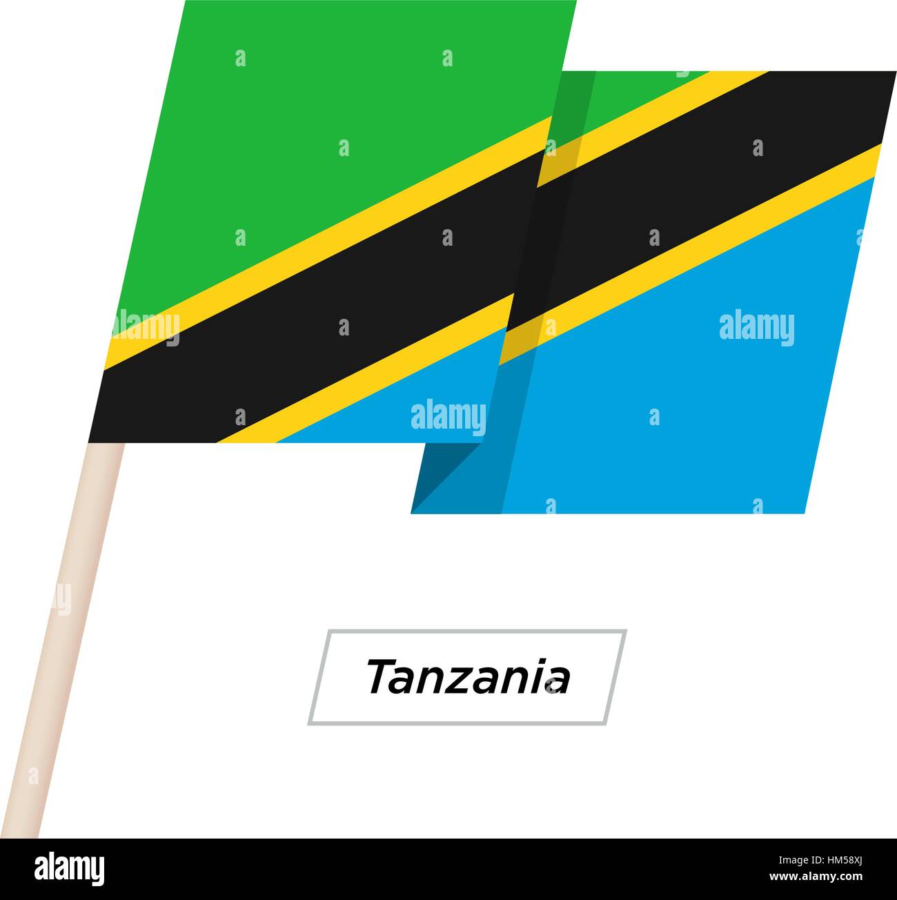 Tanzanian national flag High Resolution Stock Photography and Images ...