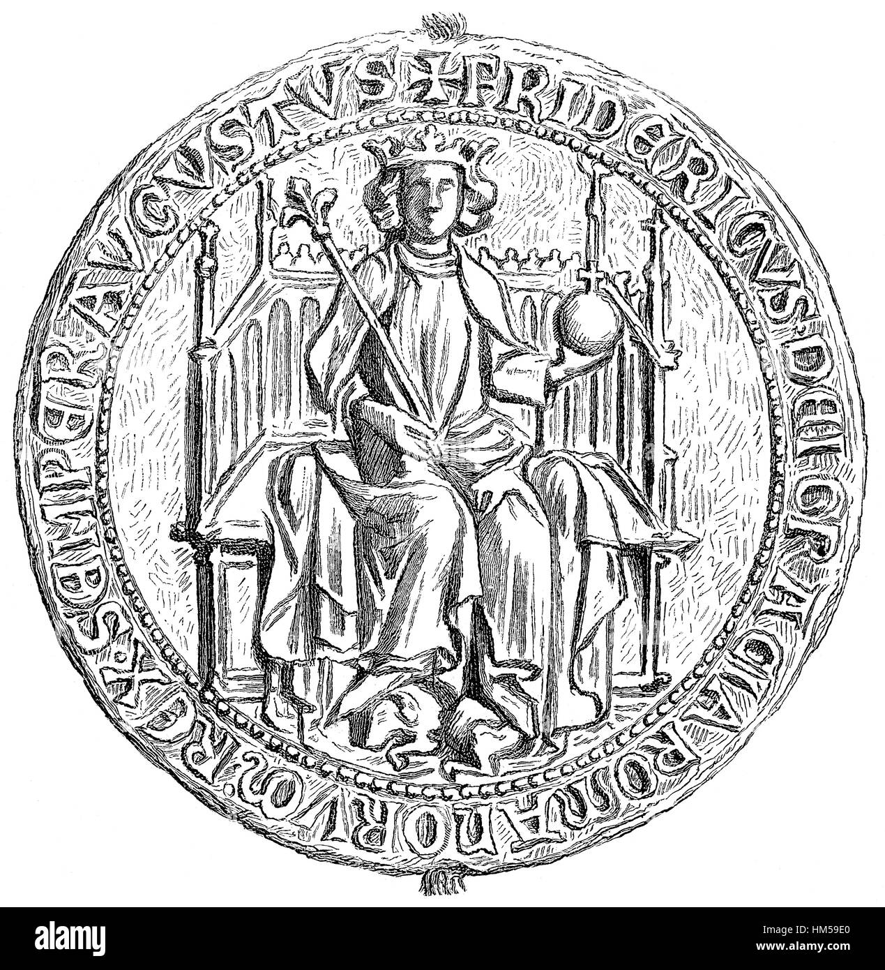 Imperial regalia of the holy roman empire hi-res stock photography and ...