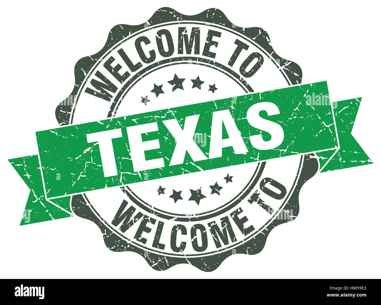 Texas round ribbon seal Stock Vector Image & Art - Alamy