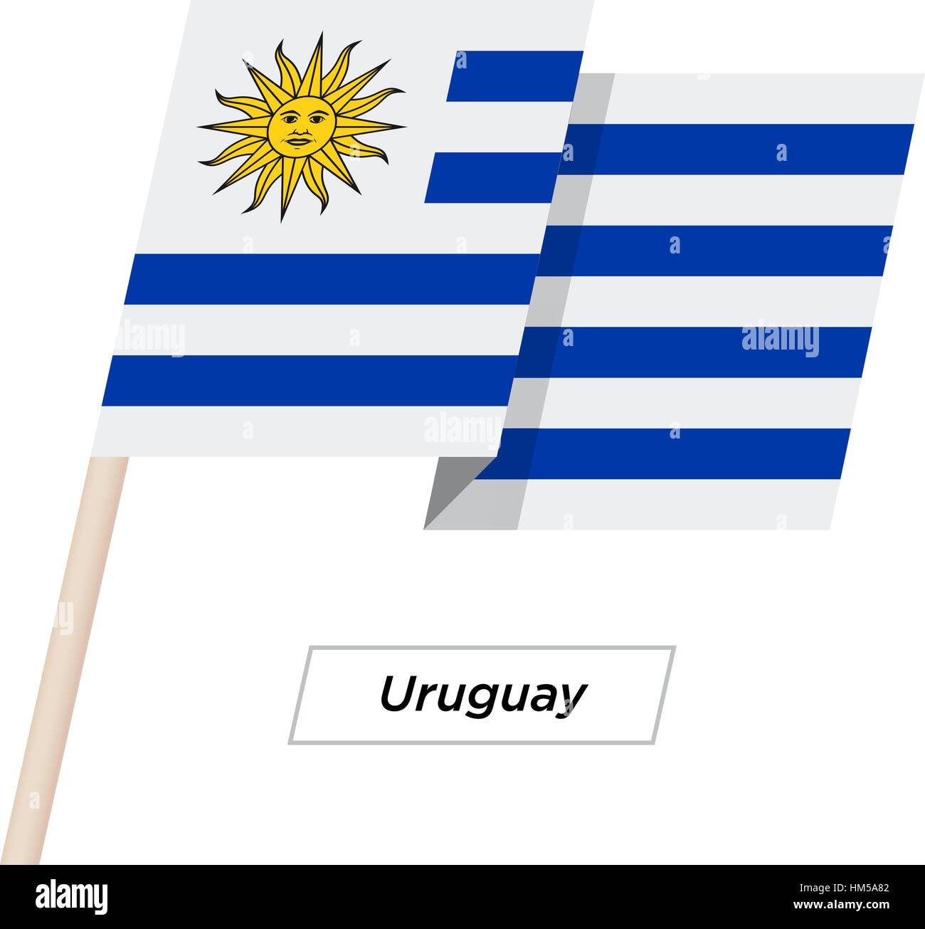 Uruguaian flag Stock Vector Images - Alamy