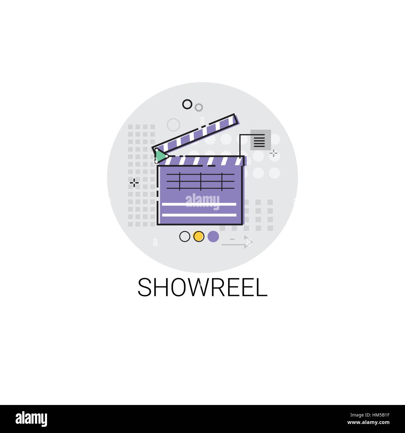 Showreel Stock Vector Images - Alamy