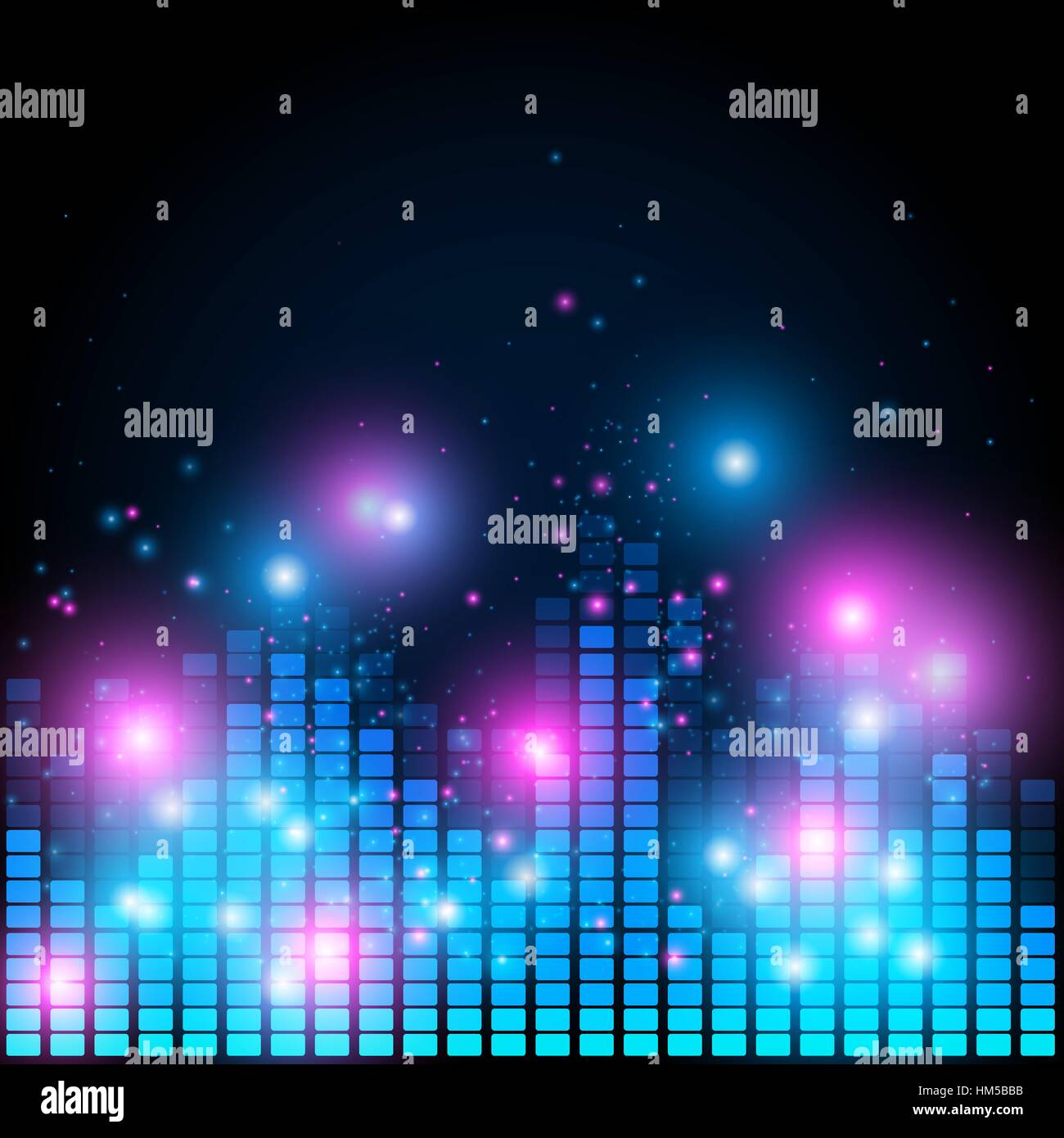 Equalizer on abstract technology background Stock Vector Image & Art ...