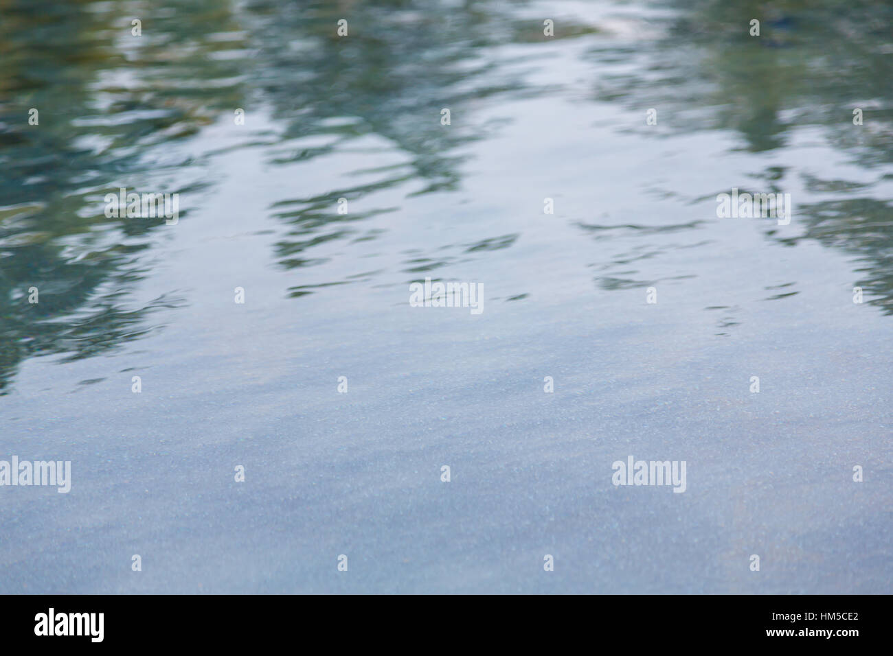 Swimming pool rippled water Stock Photo - Alamy