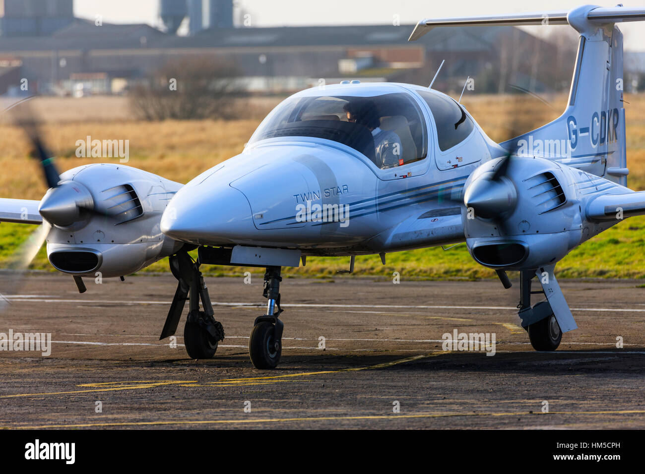 Diamond DA-41 Twin Star G-CDKR Stock Photo - Alamy